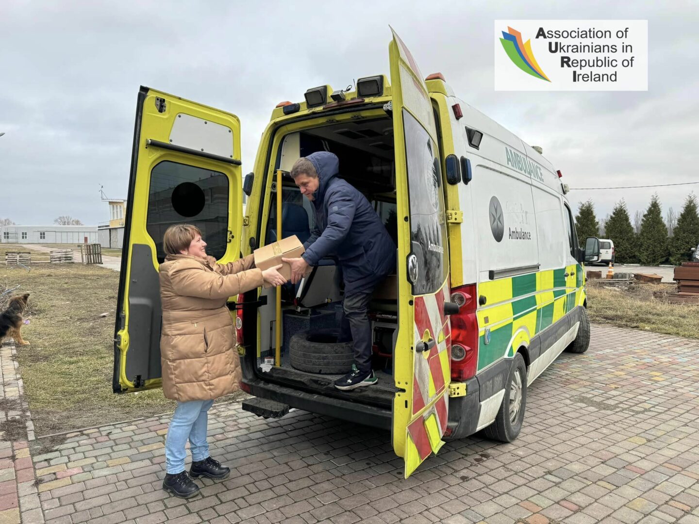Dispatched an ambulance - The Association of Ukrainians in Ireland (AURI)